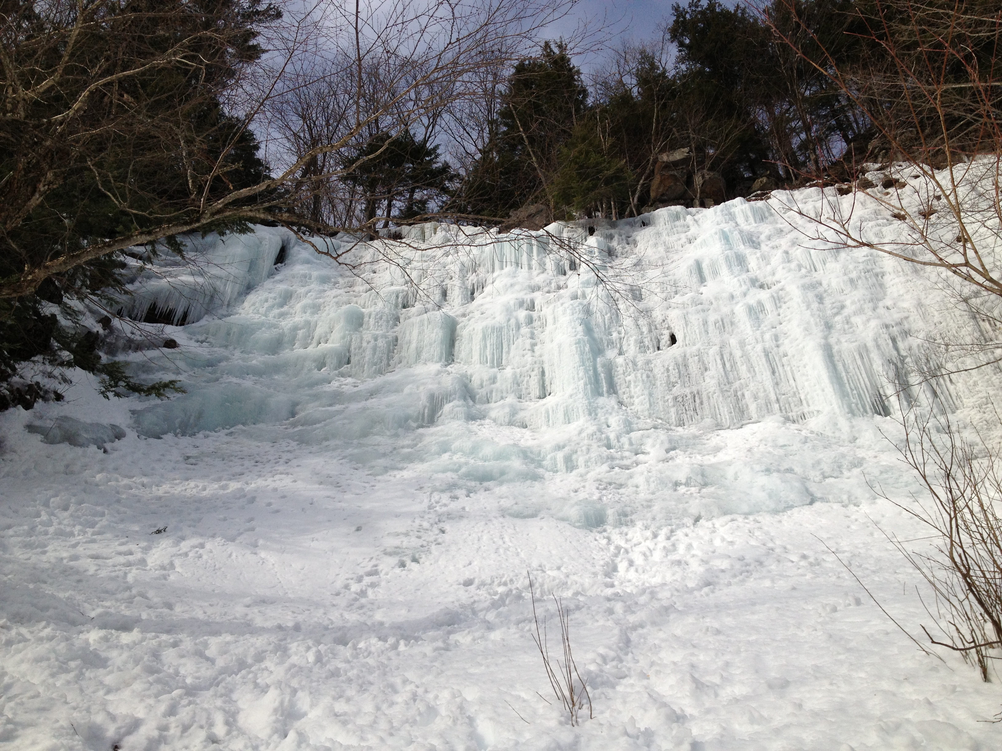 Private Ice Climbing, Frankenstein Cliffs, 3-11-23 | Northeast Alpine Start