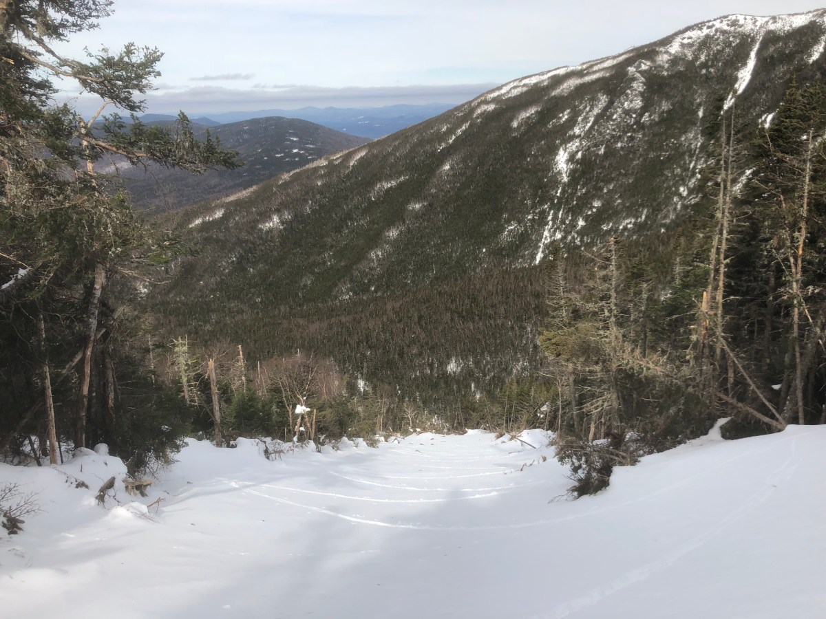 Exploring a new slide path | Northeast Alpine Start