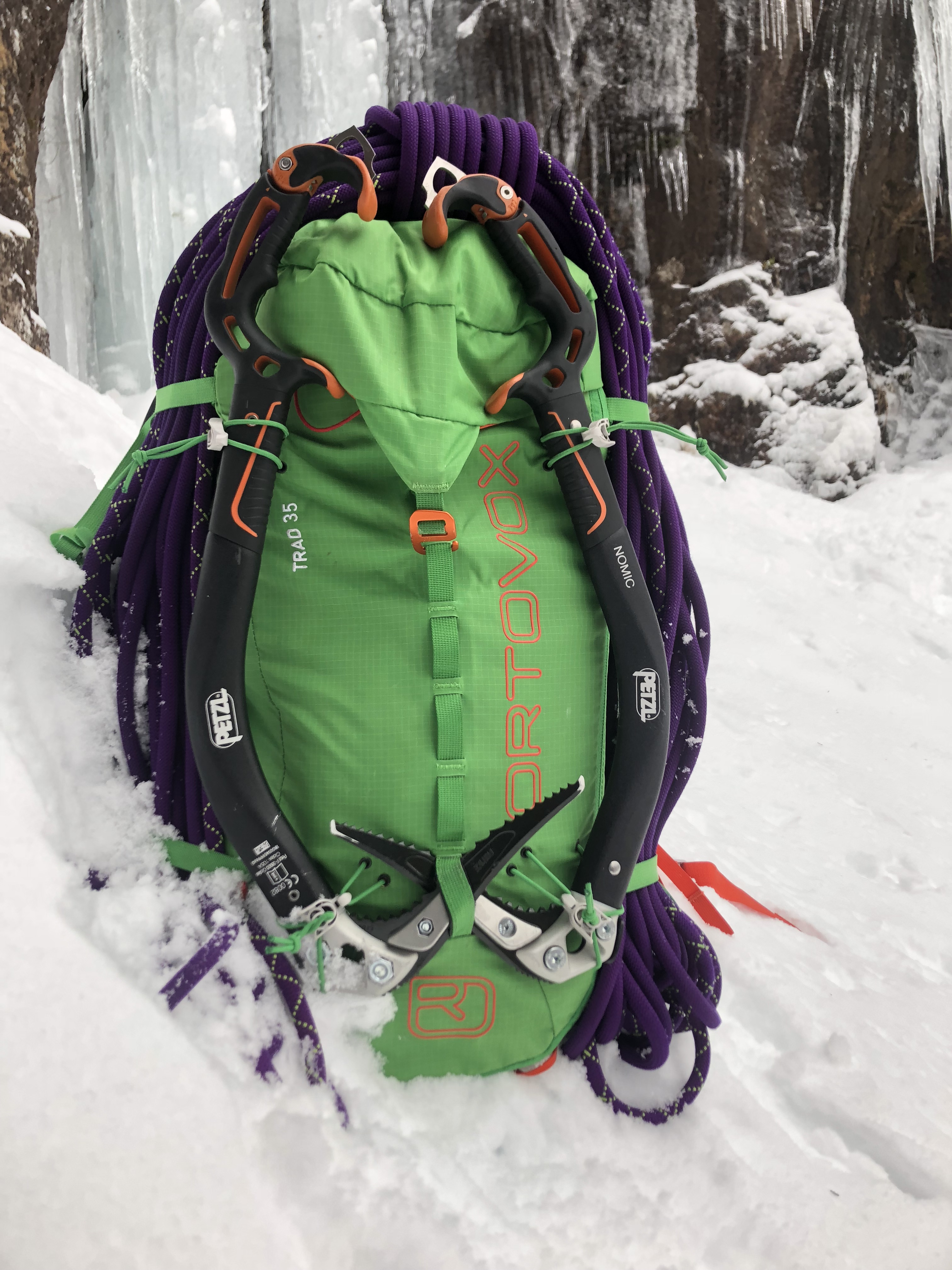 Gear Review- Petzl Nomic Ice Axes 2018 | Northeast Alpine Start