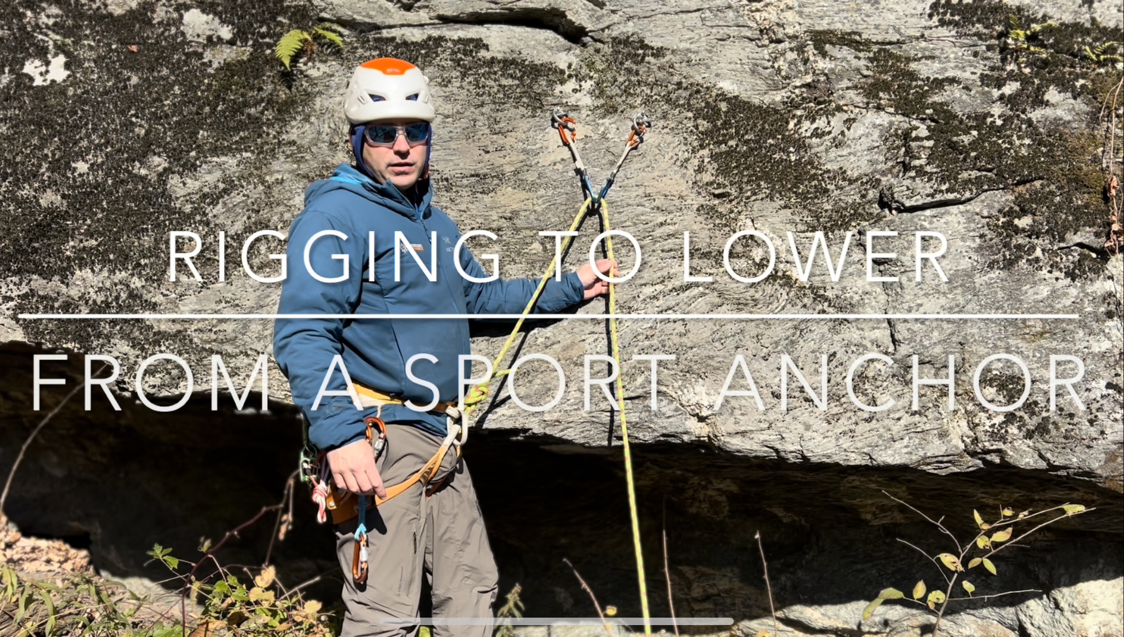 Tech Tip: Rigging to Lower from a Sport Climb | Northeast Alpine Start